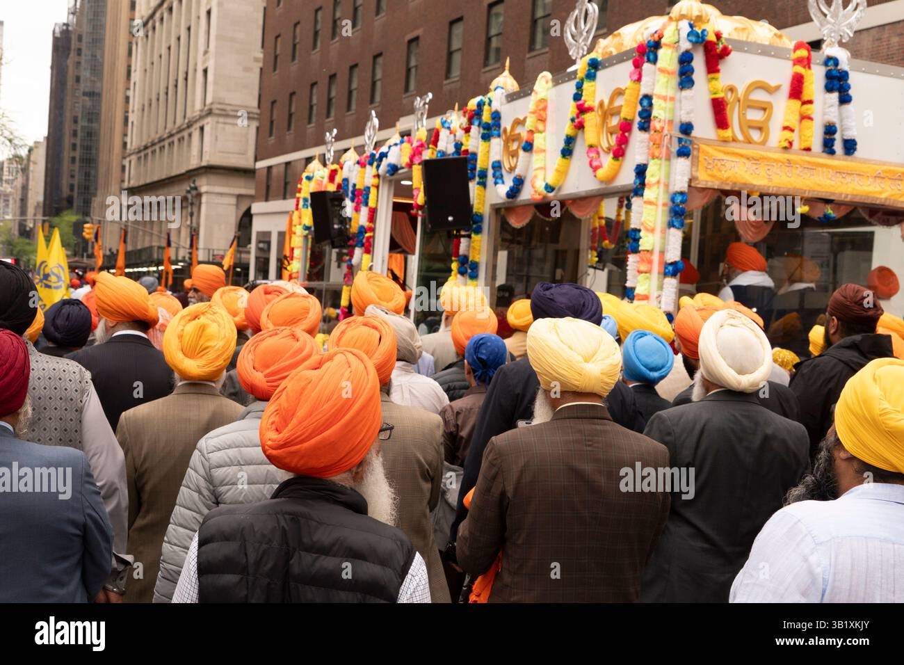 New York, United States. 26th Apr, 2025. The 2025 SIKH DAY PARADE held ...
