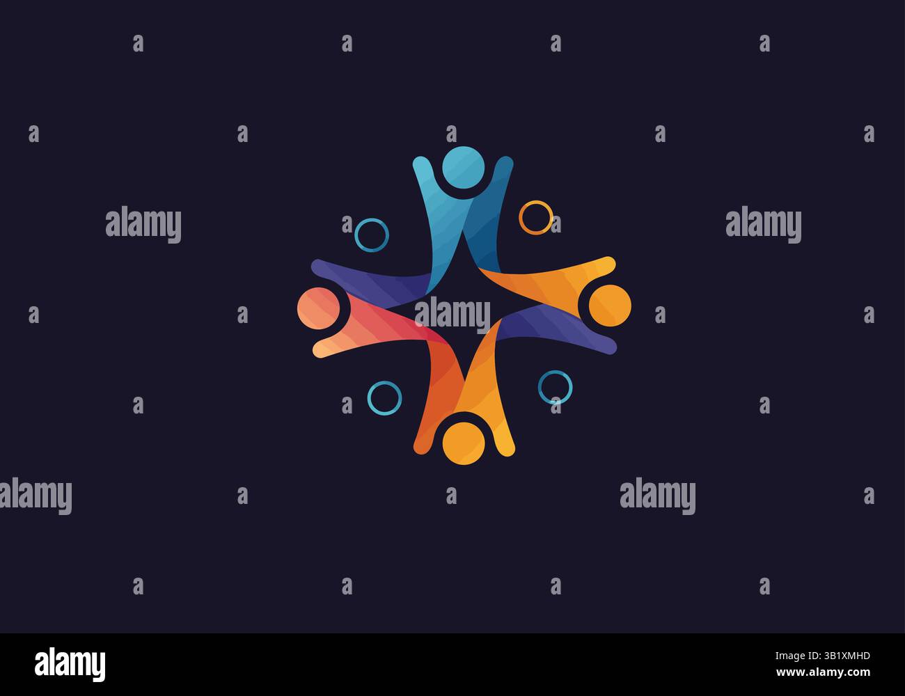 Bold circular logo hi-res stock photography and images - Alamy