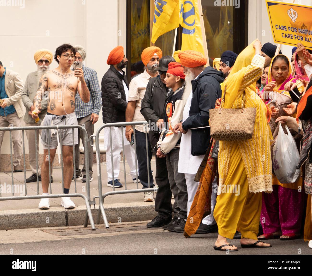 New York, United States. 26th Apr, 2025. The 2025 SIKH DAY PARADE held ...