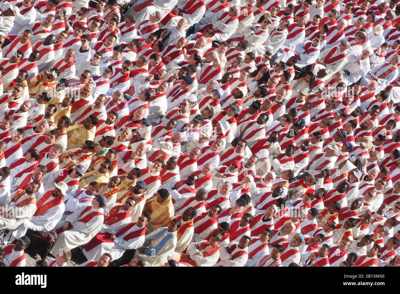 Clergymen attend Pope Francis' funeral. Pope Francis, baptismal name ...