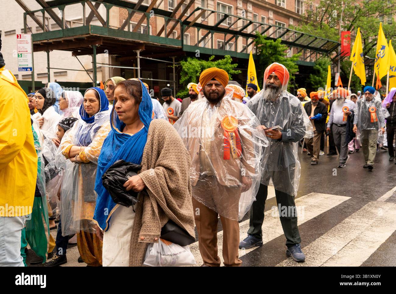 New York, United States. 26th Apr, 2025. The 2025 SIKH DAY PARADE held ...