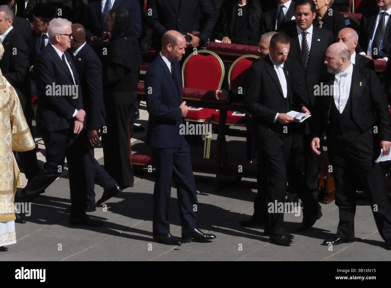 Roma, Italy. 26th Apr, 2025. William, Prince of Wales "William Arthur ...
