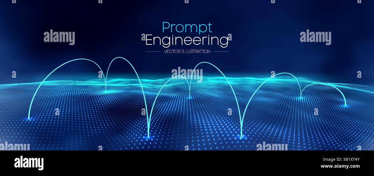 Prompt Engineering, AI and Data Visualization Stock Vector Image & Art - Alamy