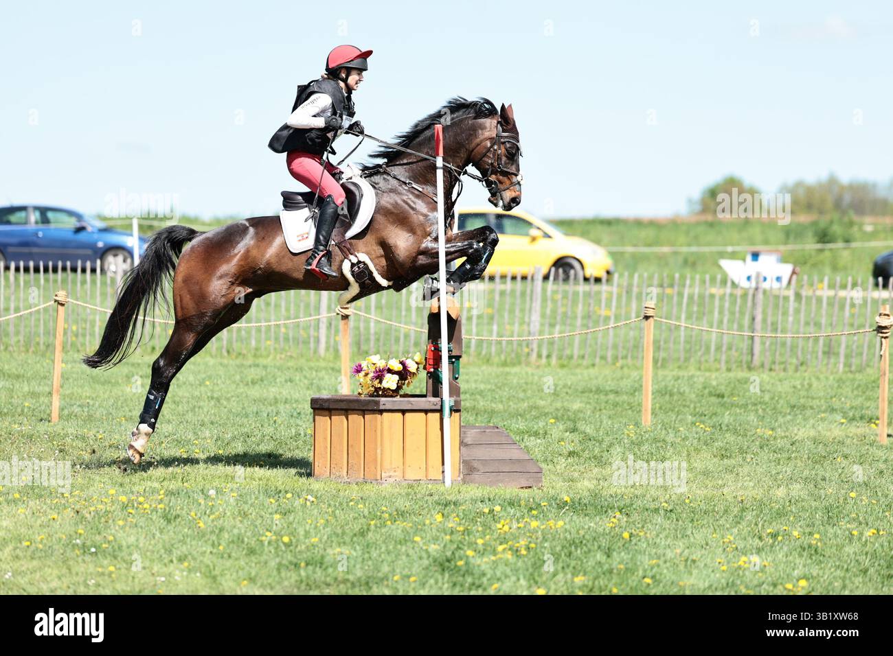 Amy Rose Frühwirth of Austria with Gin Tonic 150 during the CCI4*-S ...