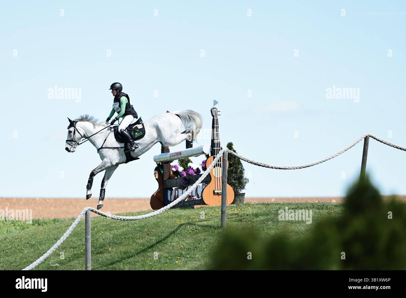 Malin Hansen-Hotopp of Germany with Carlitos Quidditch K during the ...