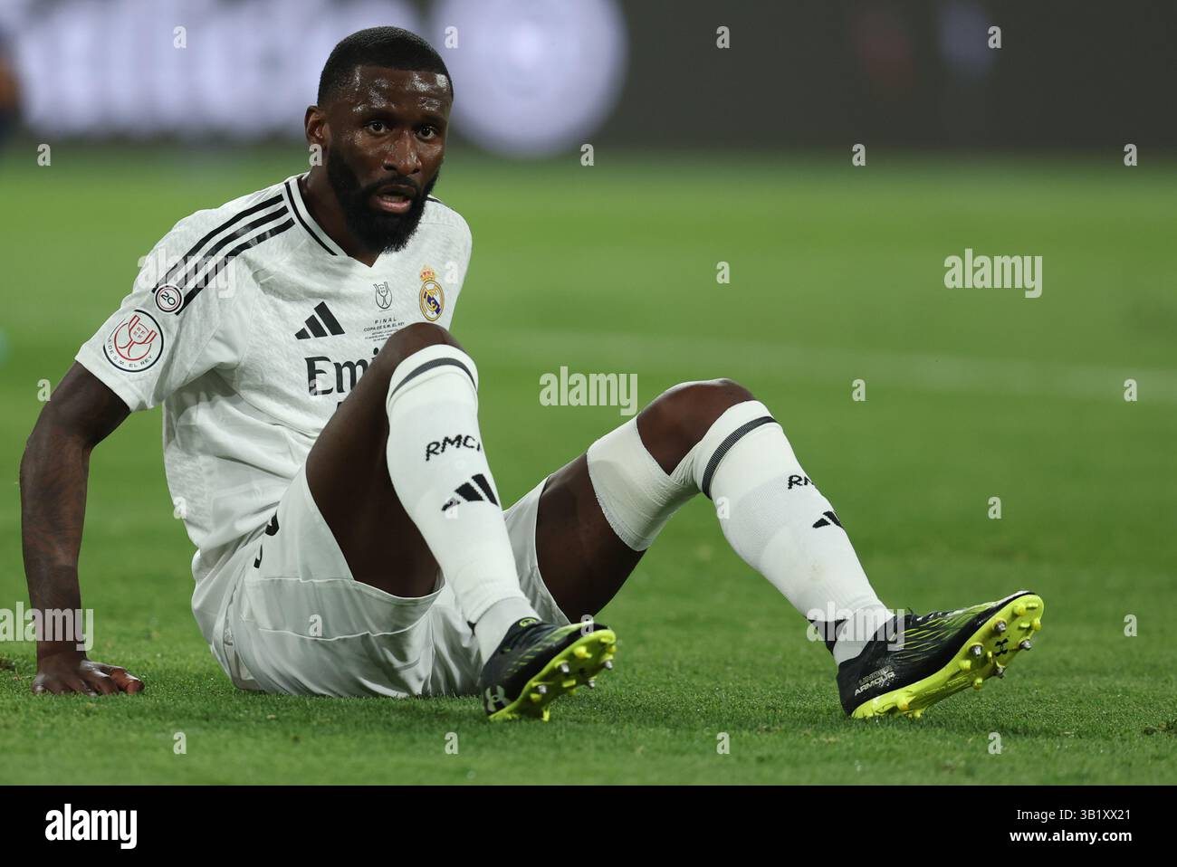 Sevilla, Spain. 26th Apr, 2025. Antonio Rudiger of Real Madrid during ...