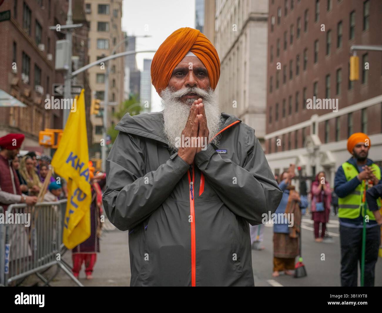April 26, 2025, New York, New York, USA: The Sikh Day Parade on Madison Avenue drew thousands of ...