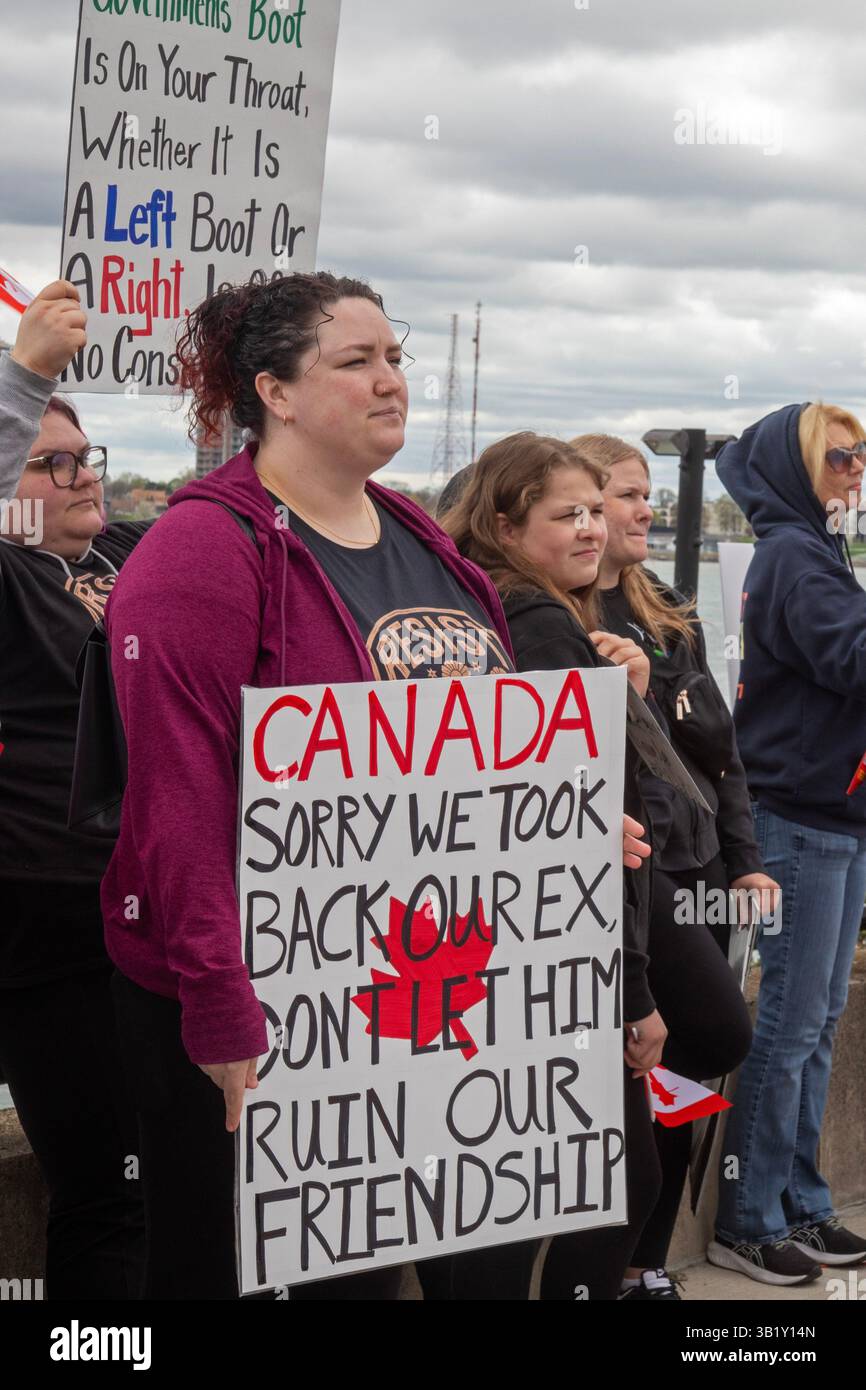 Detroit, Michigan, USA. 26th Apr, 2025. A 'Bridging Our Friendship ...