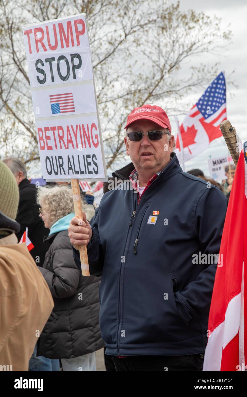 Detroit, Michigan, USA. 26th Apr, 2025. A 'Bridging Our Friendship ...