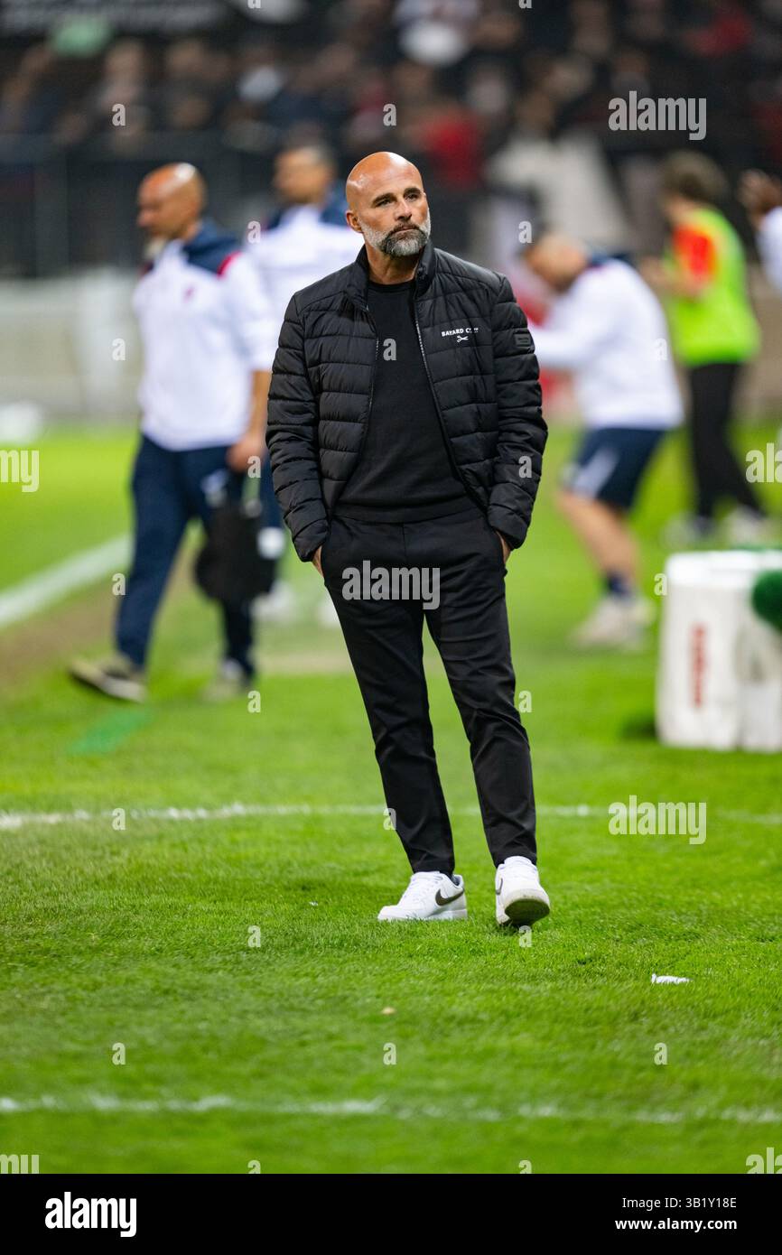 Biel, Switzerland. 26th Apr, 2025. Biel, Bern, April 26 2025: head ...