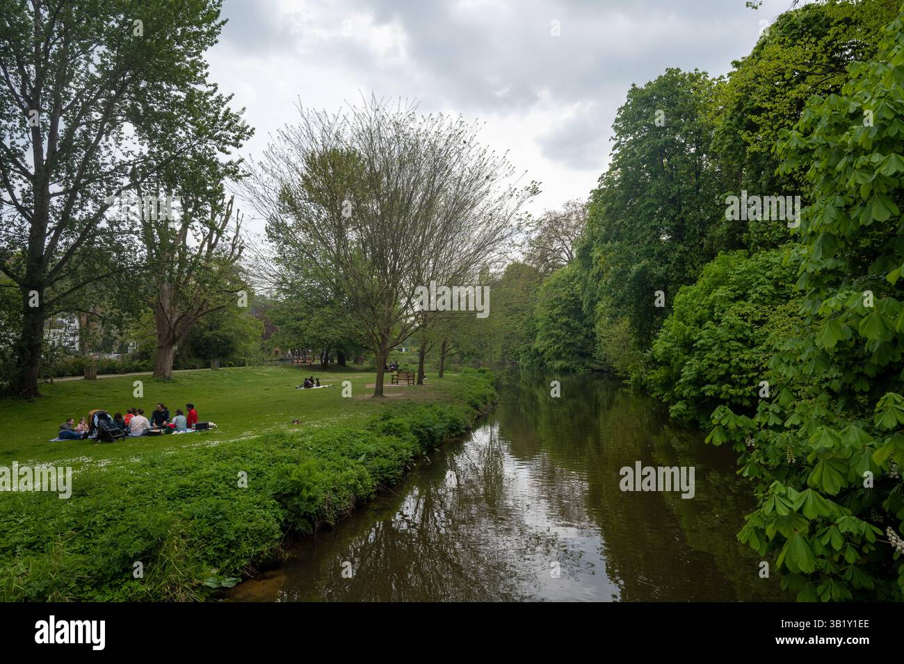 River Wey, Guildford Stock Photo - Alamy