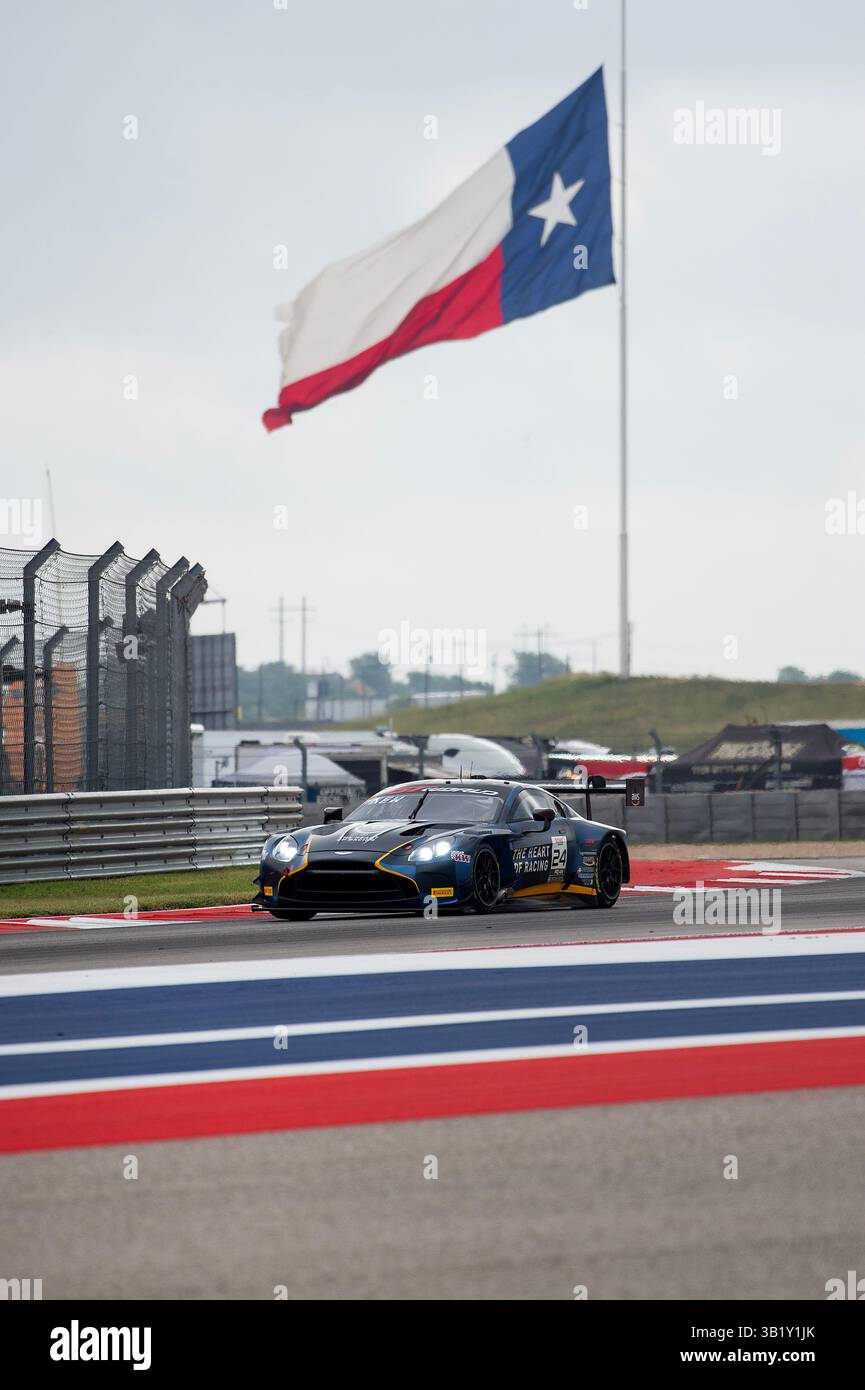 The Americas. 26th Apr, 2025. Gray Newell (24) driver 1 and Darren ...