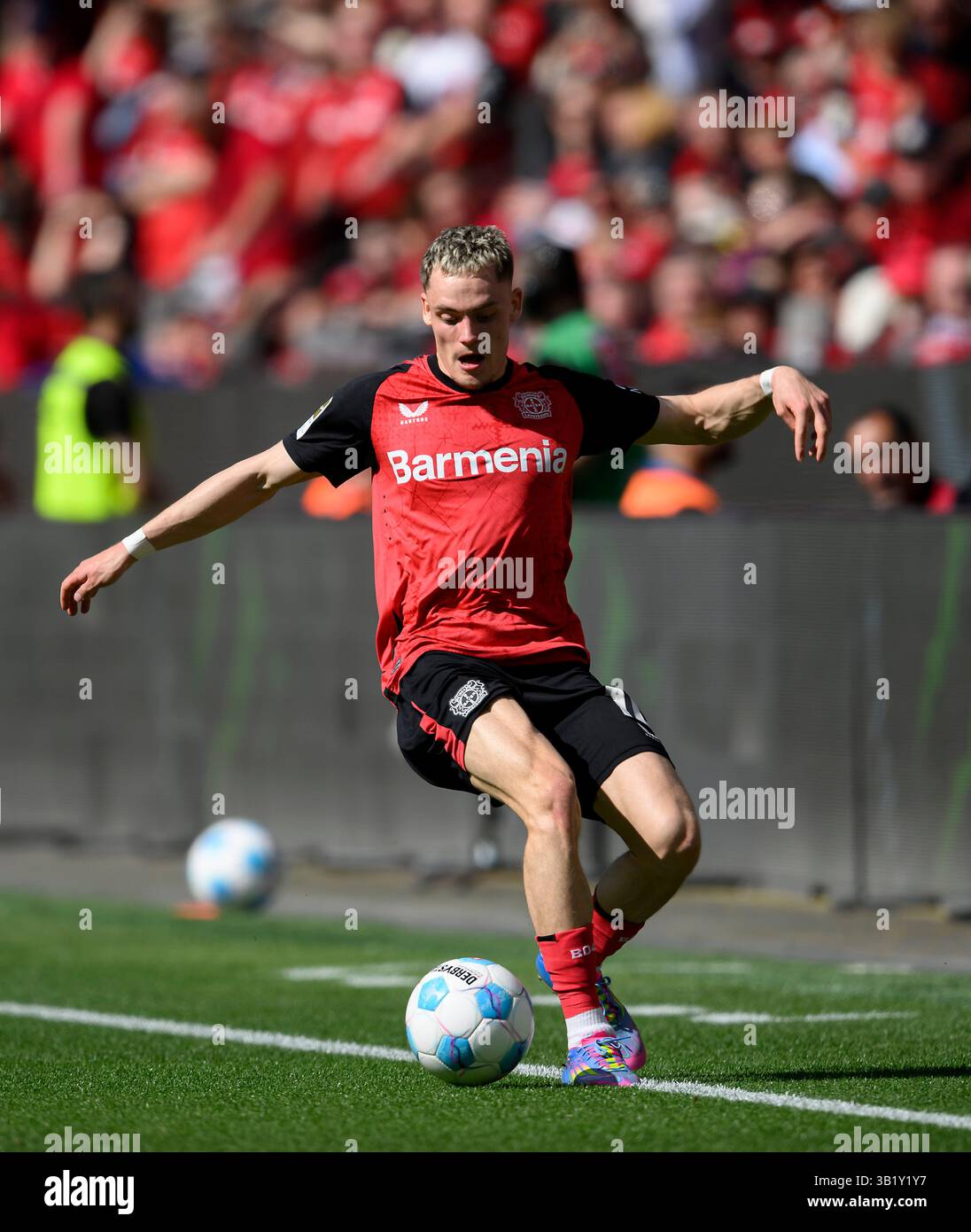 Florian WIRTZ (LEV) action, soccer 1st Bundesliga, 31st matchday, Bayer ...