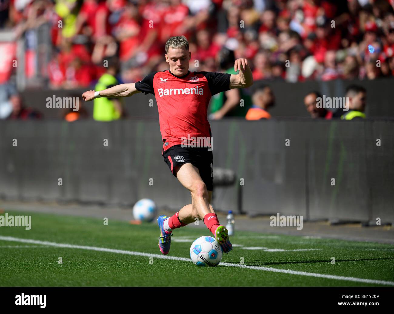Florian WIRTZ (LEV) action, soccer 1st Bundesliga, 31st matchday, Bayer ...
