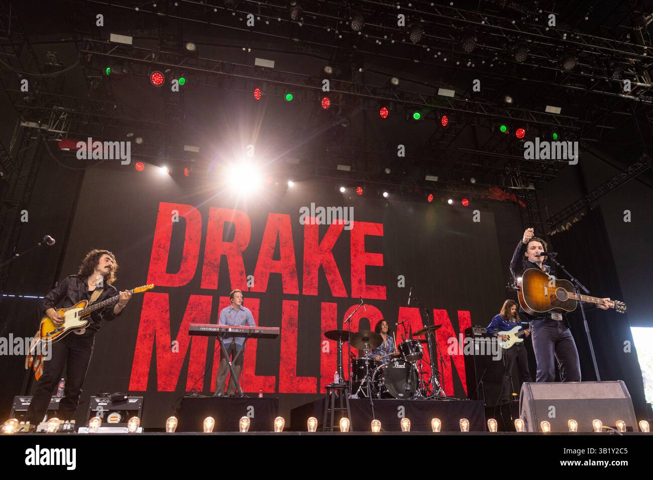 Indio, USA. 25th Apr, 2025. Musician Drake Milligan during the ...