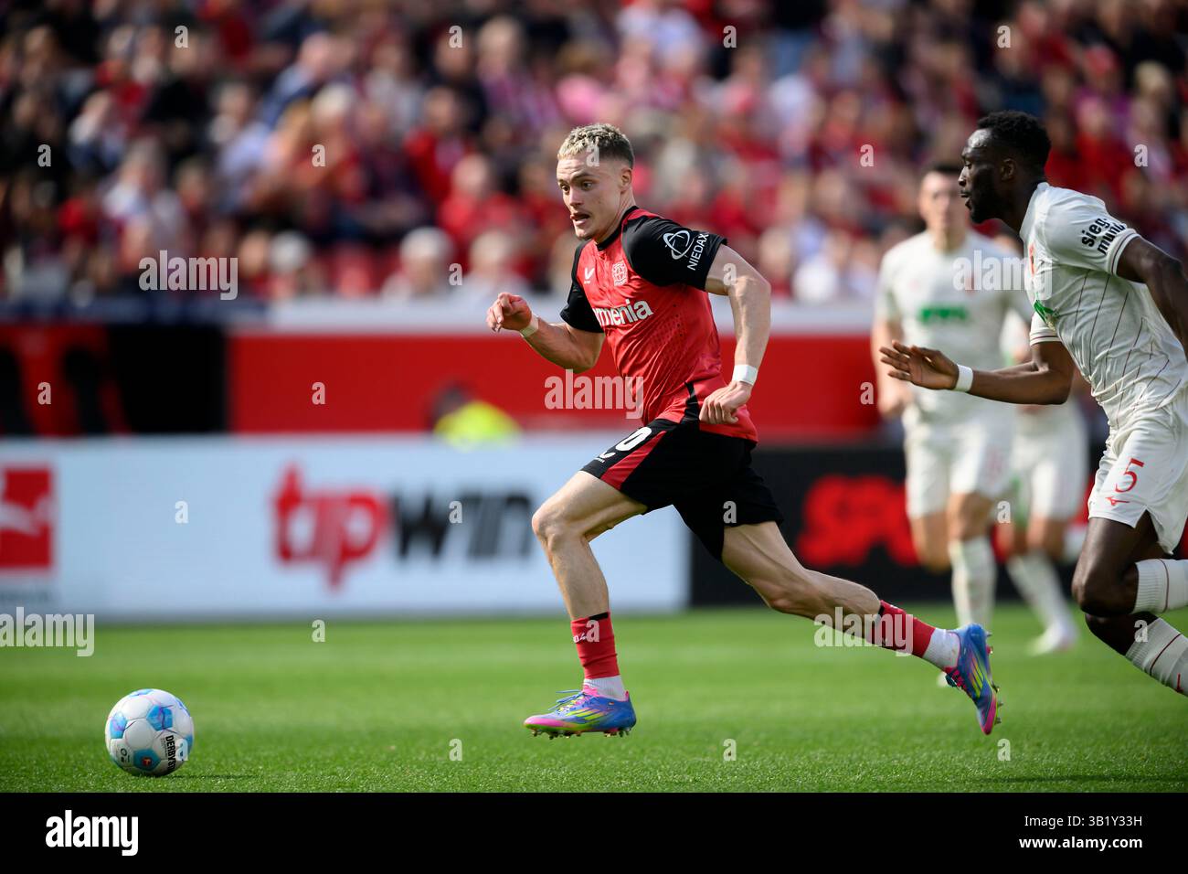 Florian WIRTZ (LEV) action, soccer 1st Bundesliga, 31st matchday, Bayer ...