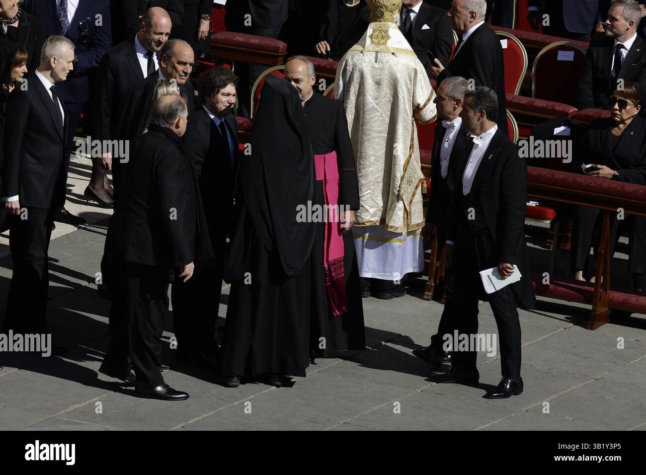 Roma, Italy. 26th Apr, 2025. Italy, march 29 st 2024: Javier Milei ...