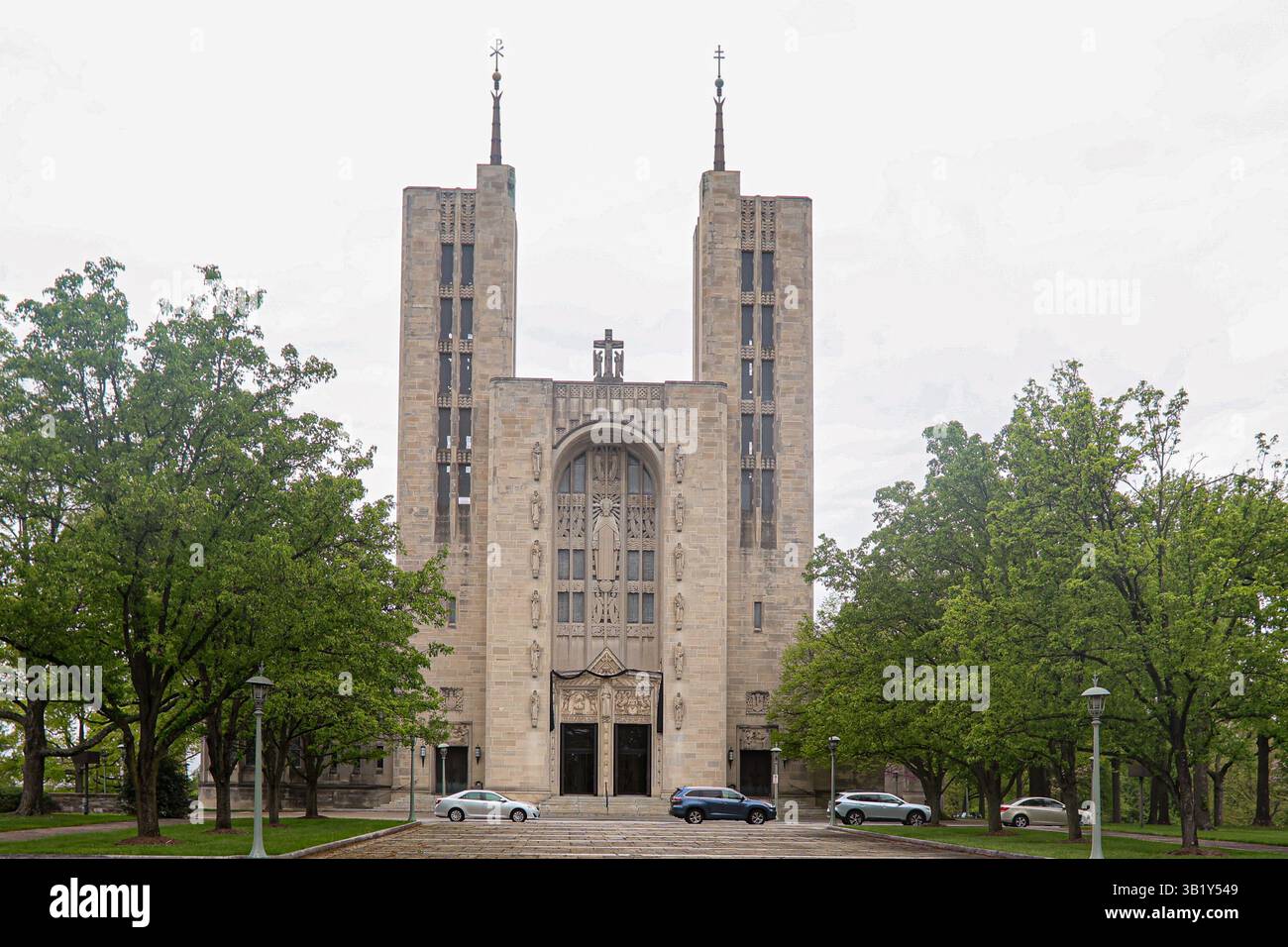 April 26, 2025, Baltimore, Maryland, USA. Mourners from around the ...