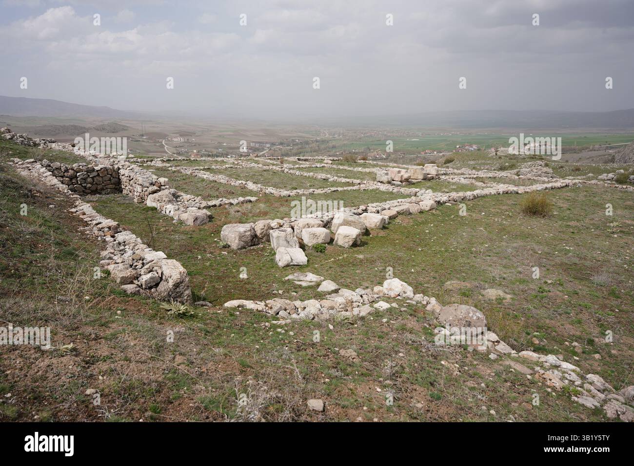 Hattusa Ancient City in Corum City, Turkiye Stock Photo - Alamy
