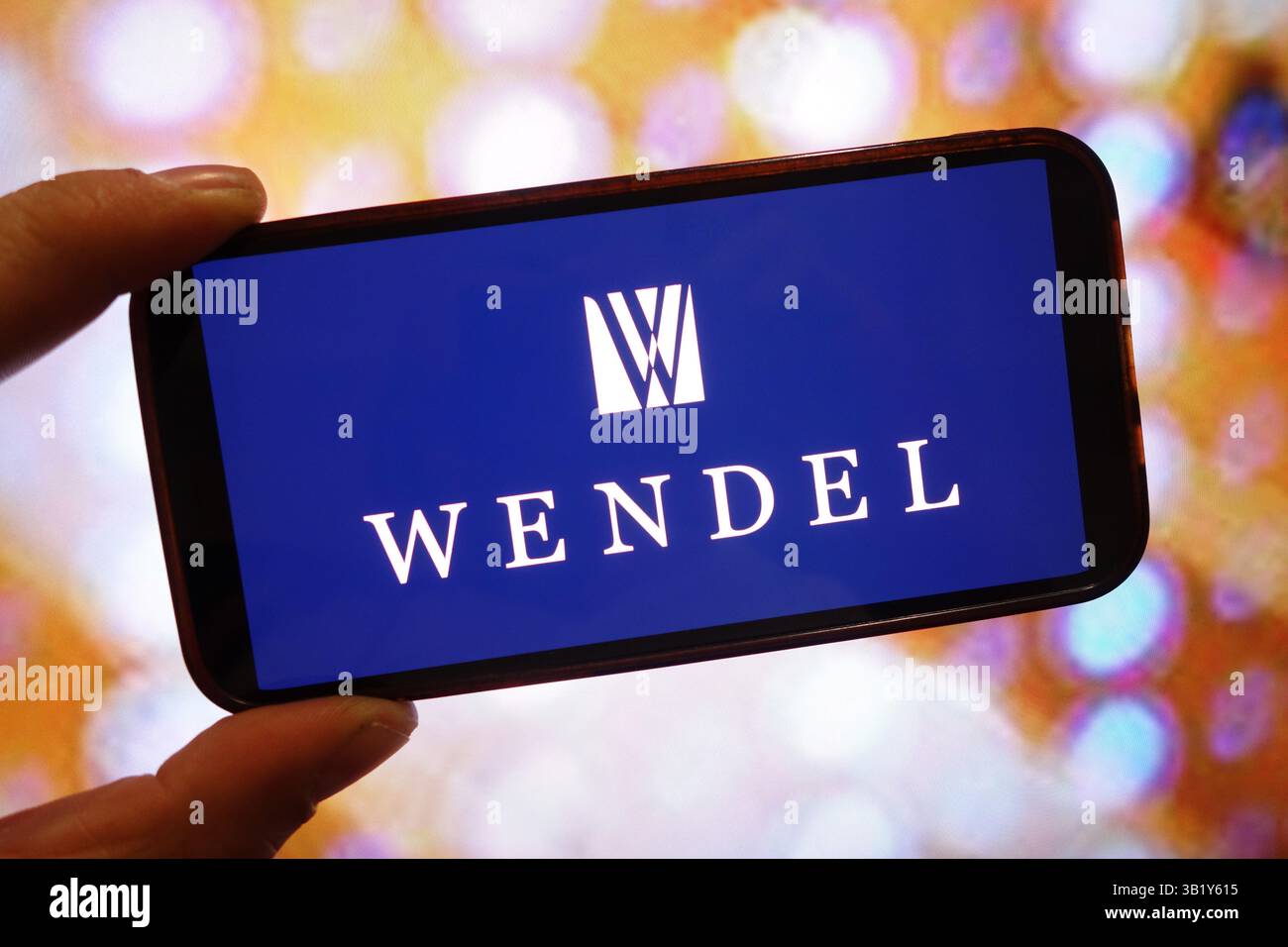 Poland. 26th Apr, 2025. In this photo illustration, the Wendel company ...