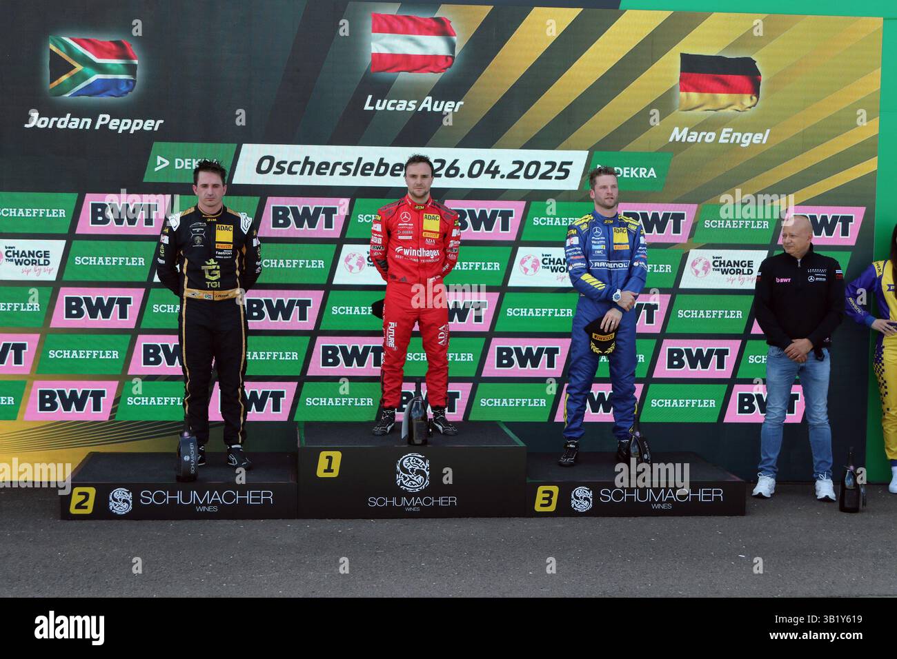 Oschersleben, Deutschland. 26th Apr, 2025. DTM - Rennen Oschersleben 2025, Motorsportarena ...