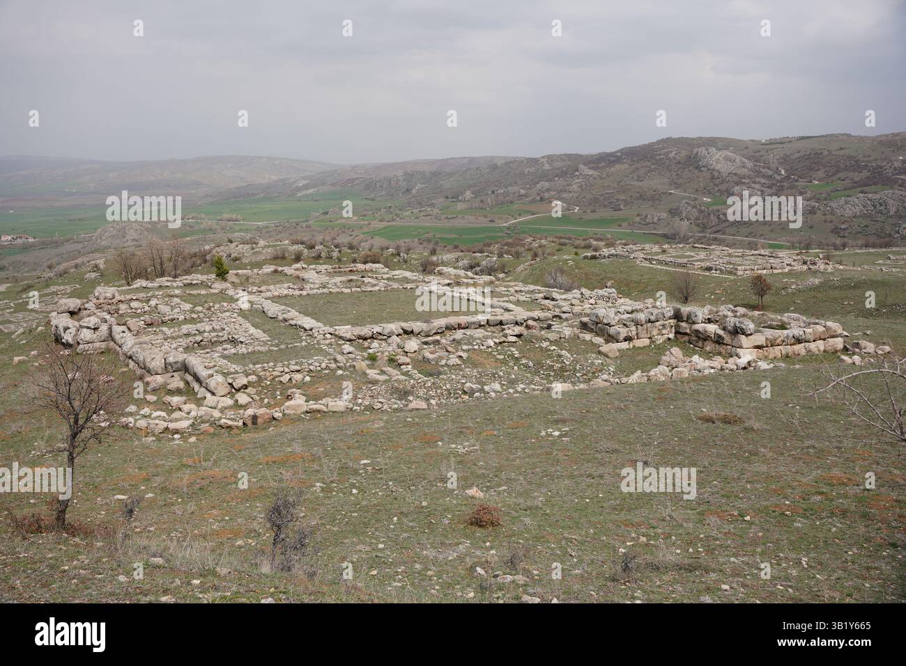 Hattusa Ancient City in Corum City, Turkiye Stock Photo - Alamy