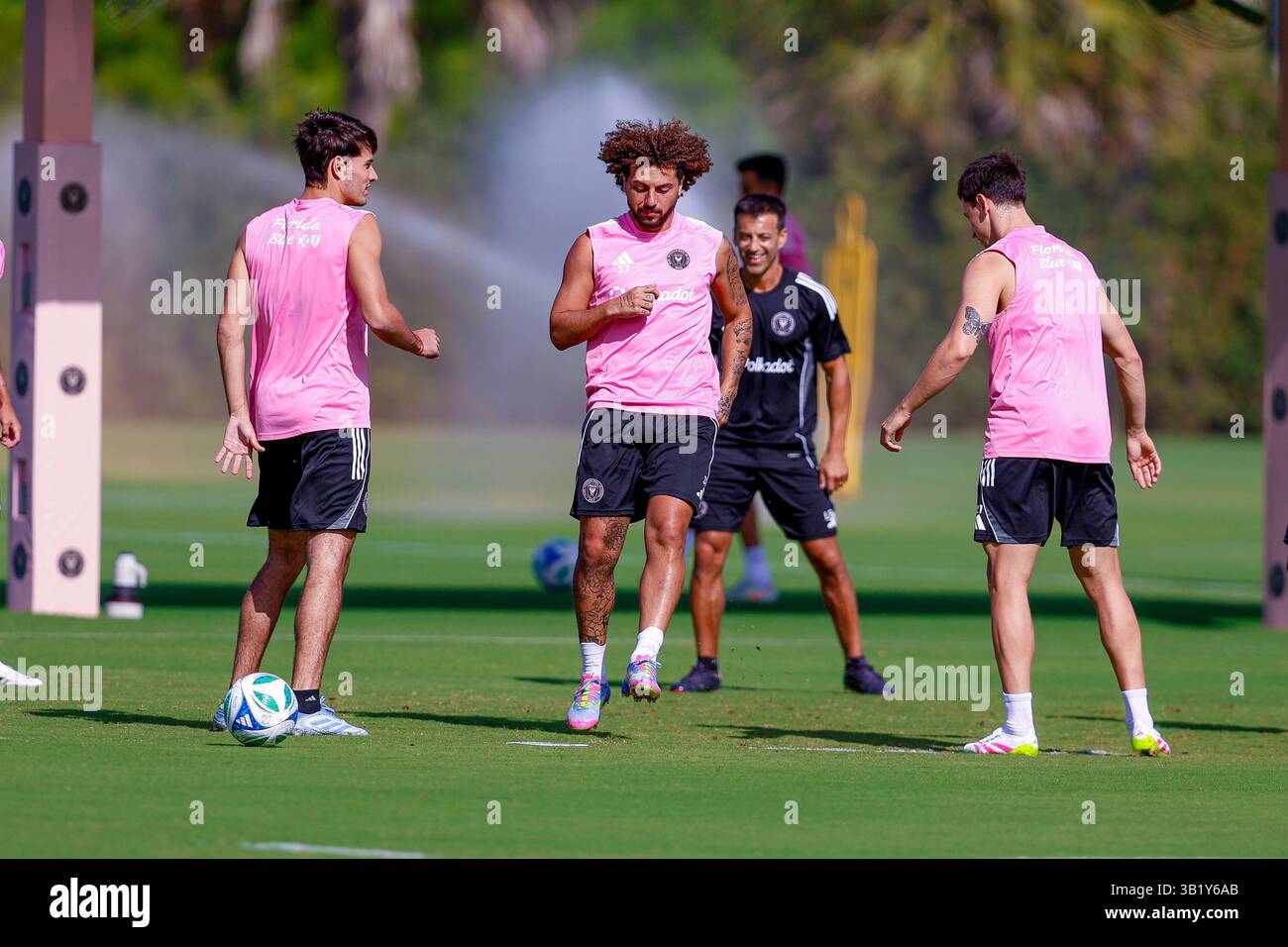 FORT LAUDERDALE, FL - APRIL 26: Maximiliano Falcon (37) of Inter Miami ...
