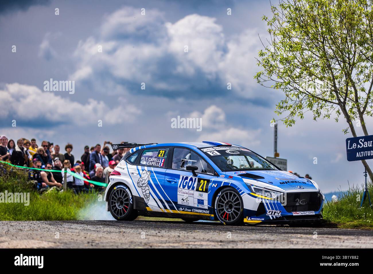 21 CAPELLI Thomas, CAPELLI Marine, Hyundai i20N Rally2, 2C Competition ...