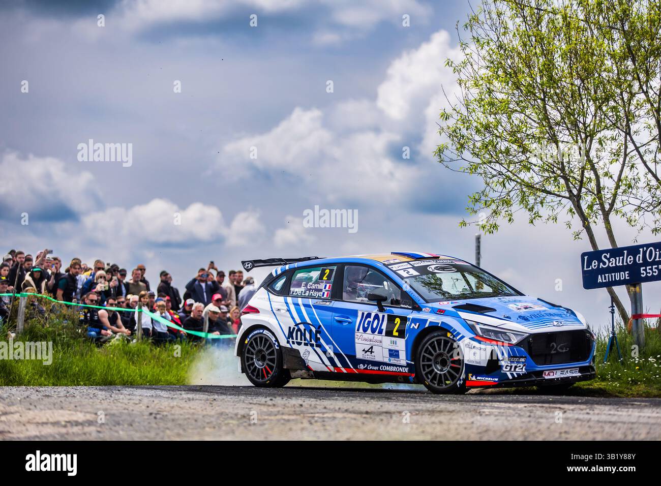 02 CAMILLI Eric, DE LA HAYE Thibault, Hyundai i20N Rally2, 2C ...