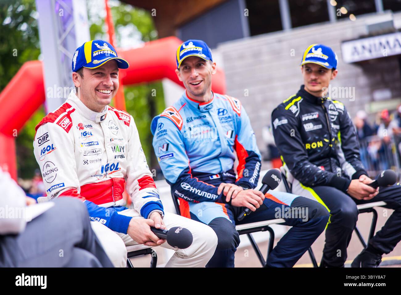 BONATO Yoann, BOULLOUD Benjamin, Citroën C3 Rally2, Trajectus ...