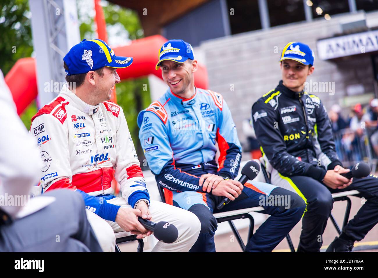 BONATO Yoann, BOULLOUD Benjamin, Citroën C3 Rally2, Trajectus ...