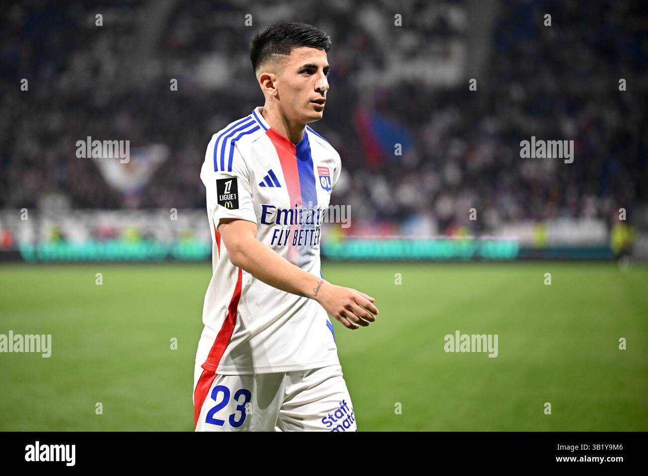 23 Thiago ALMADA (ol) during the Ligue 1 MCDonald's match between Lyon ...