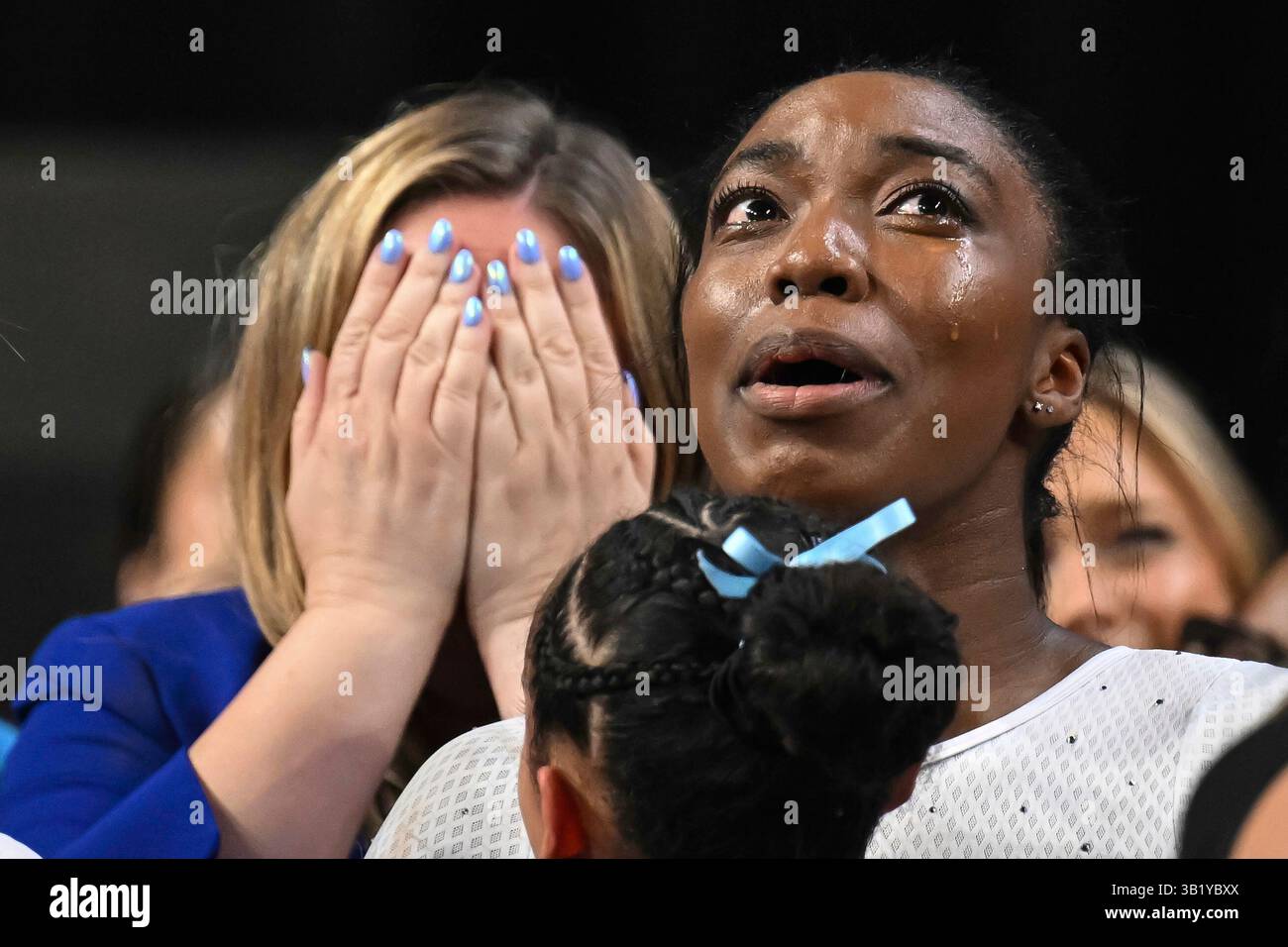April 17, 2025, Fort Worth, US: CHAE CAMPBELL from UCLA cries after the ...