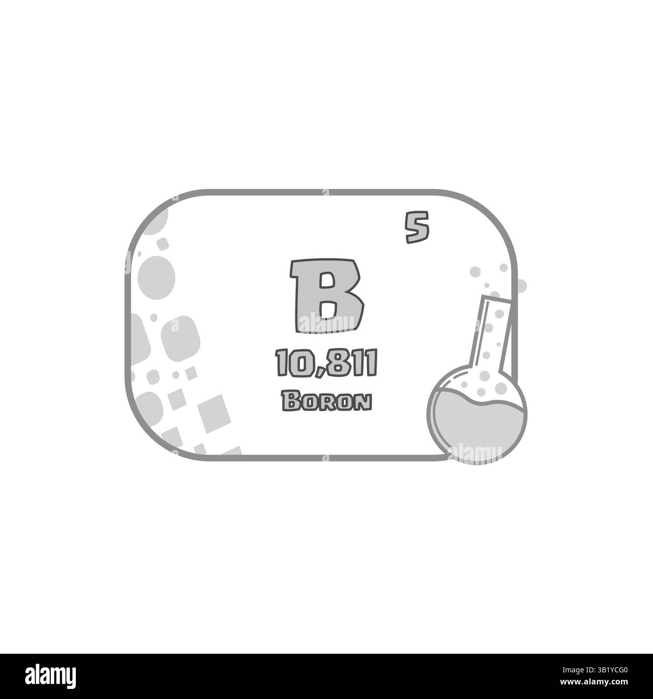 Boron atomic structure hi-res stock photography and images - Alamy