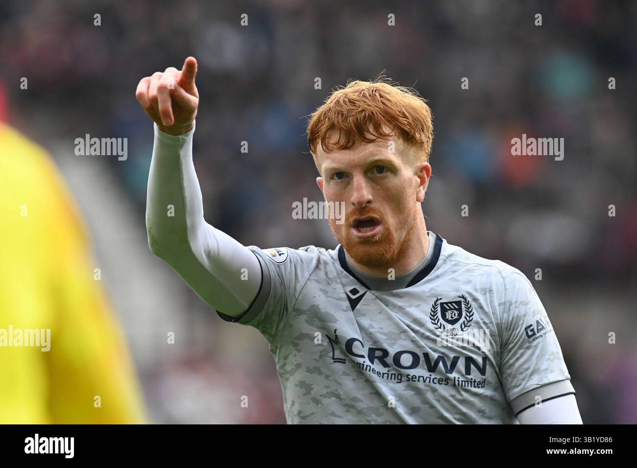 Tynecastle Park .Edinburgh. Scotland UK. 26th April 25 William Hill ...