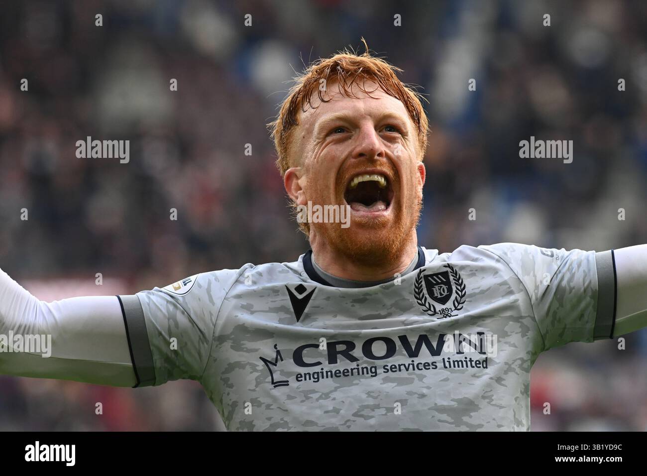 Tynecastle Park .Edinburgh. Scotland UK. 26th April 25 William Hill ...