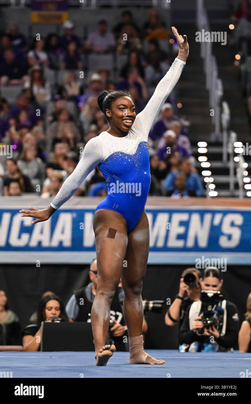 April 17, 2025, Fort Worth, US: CHAE CAMPBELL from UCLA competes on the ...