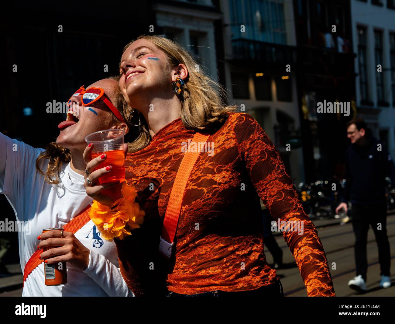 Kings day in amsterdam two hi-res stock photography and images - Alamy