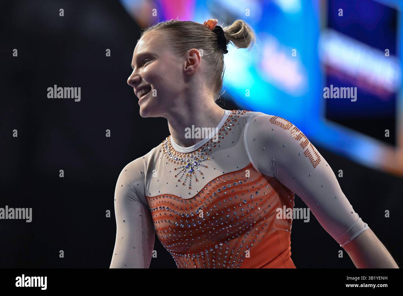 April 17, 2025, Fort Worth, US: JADE CAREY from Oregon State competes ...