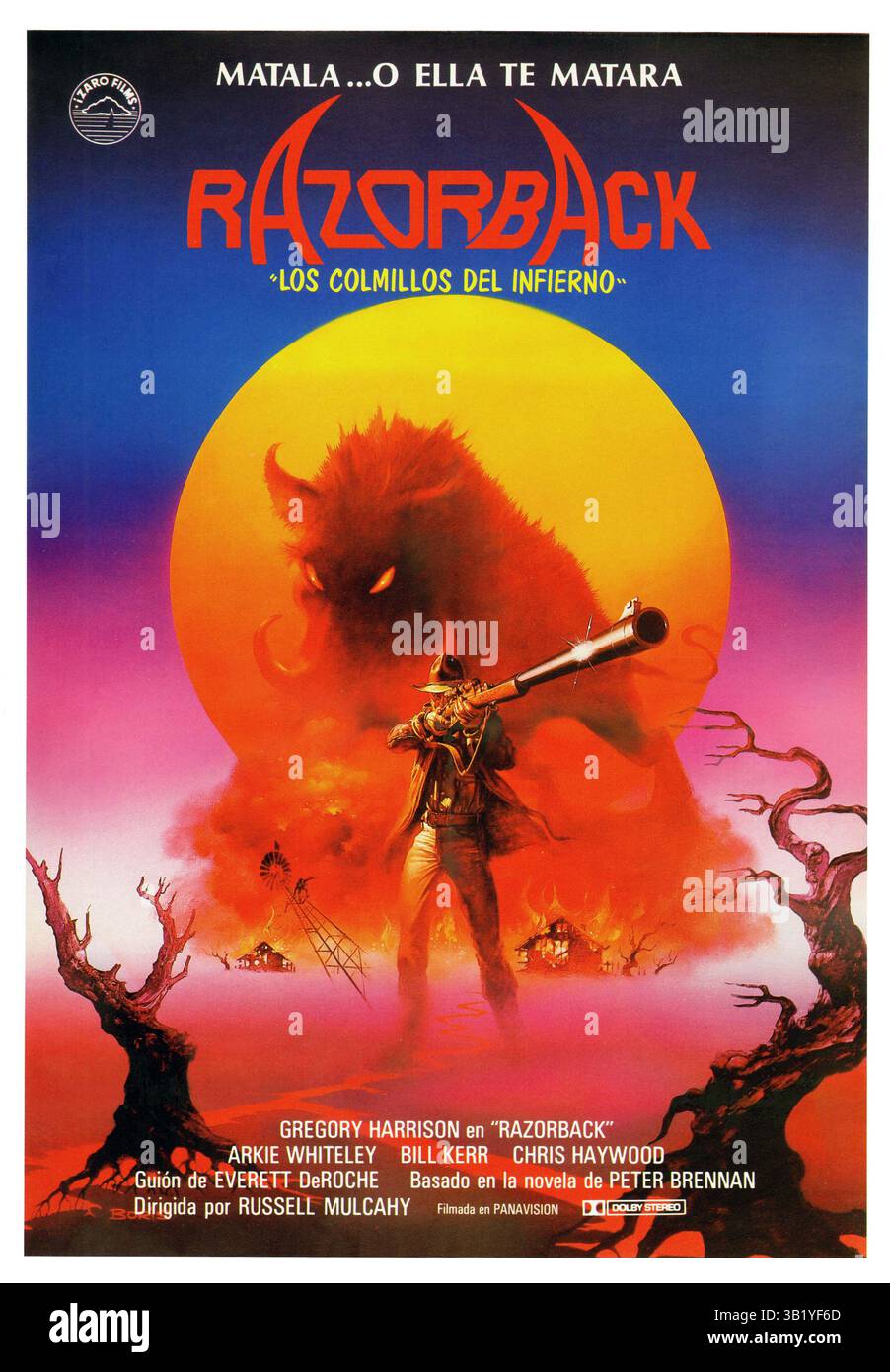 RAZORBACK (1984), directed by RUSSELL MULCAHY. Credit: McElroy ...