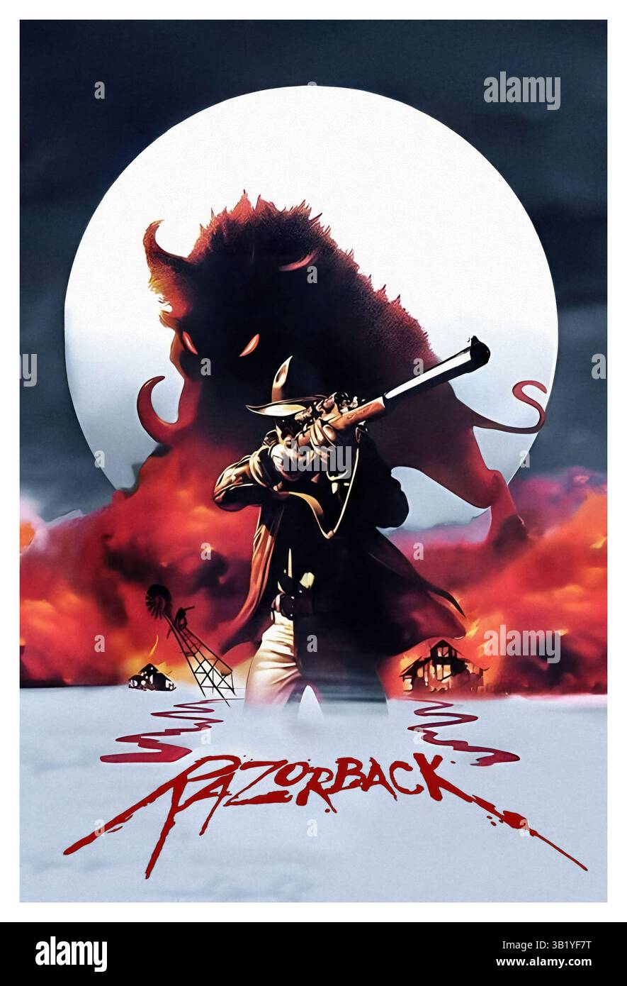 Razorback 1984 poster hi-res stock photography and images - Alamy