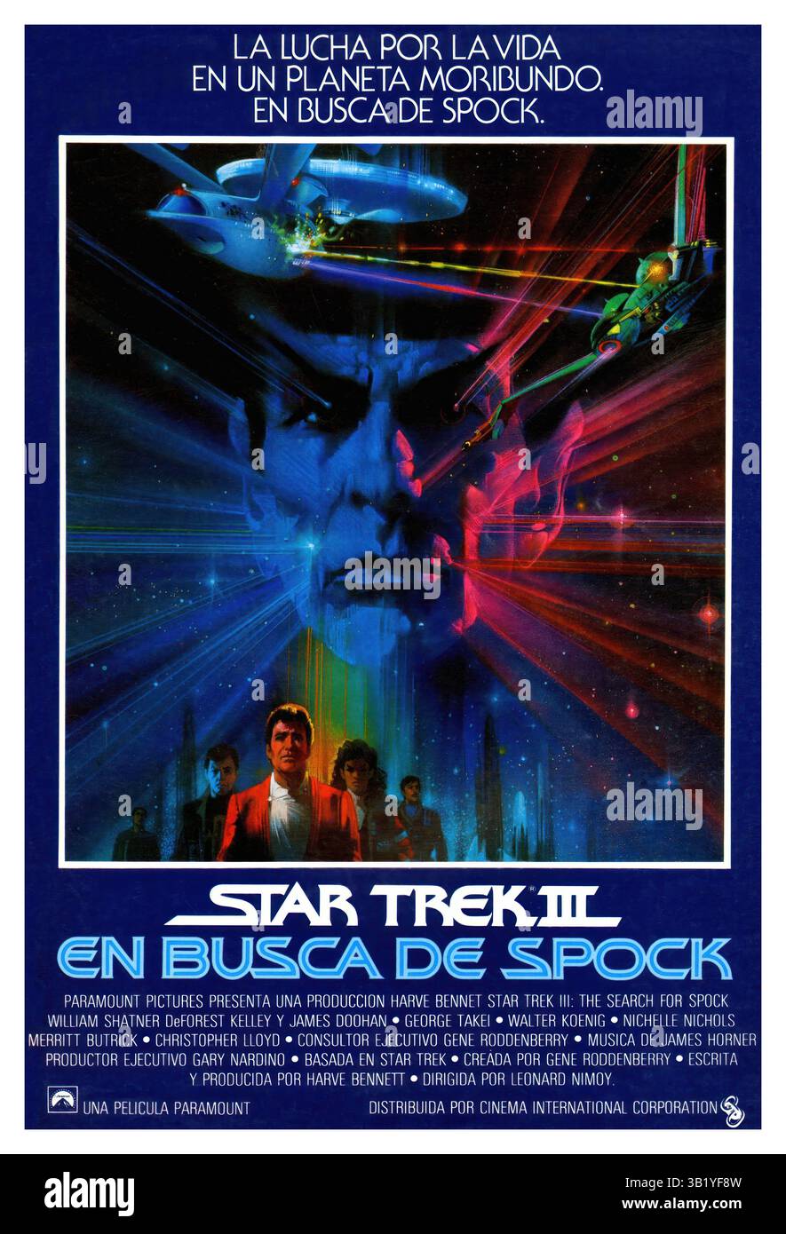 STAR TREK III: THE SEARCH FOR SPOCK (1984), directed by LEONARD NIMOY ...