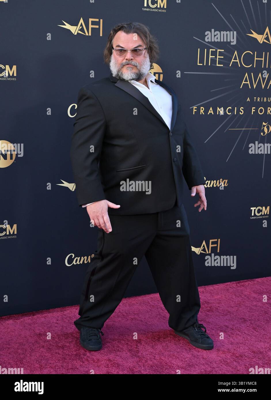 Hollywood, USA. 26th Apr, 2025. Jack Black arriving at the 50th AFI ...
