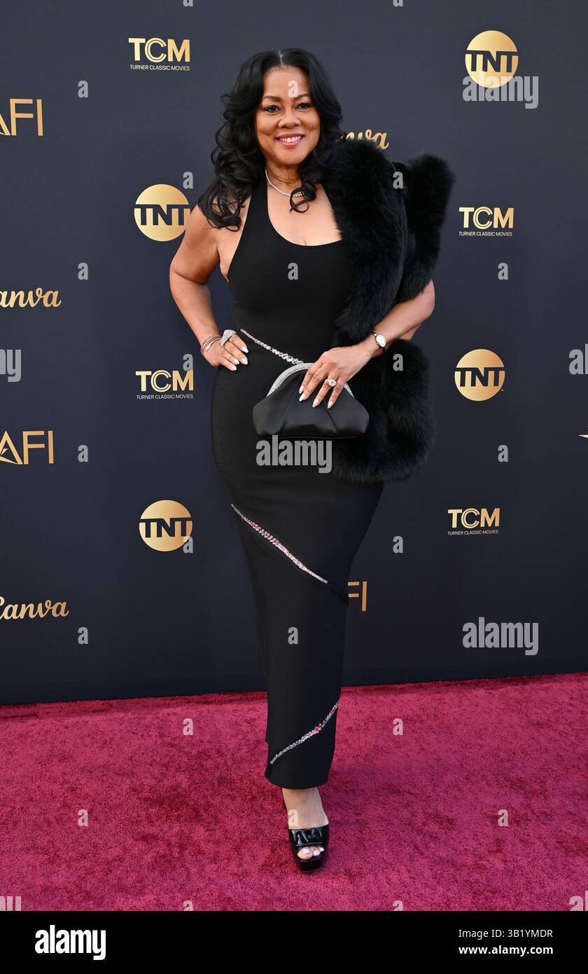 Hollywood, USA. 26th Apr, 2025. Lela Rochon arriving at the 50th AFI ...