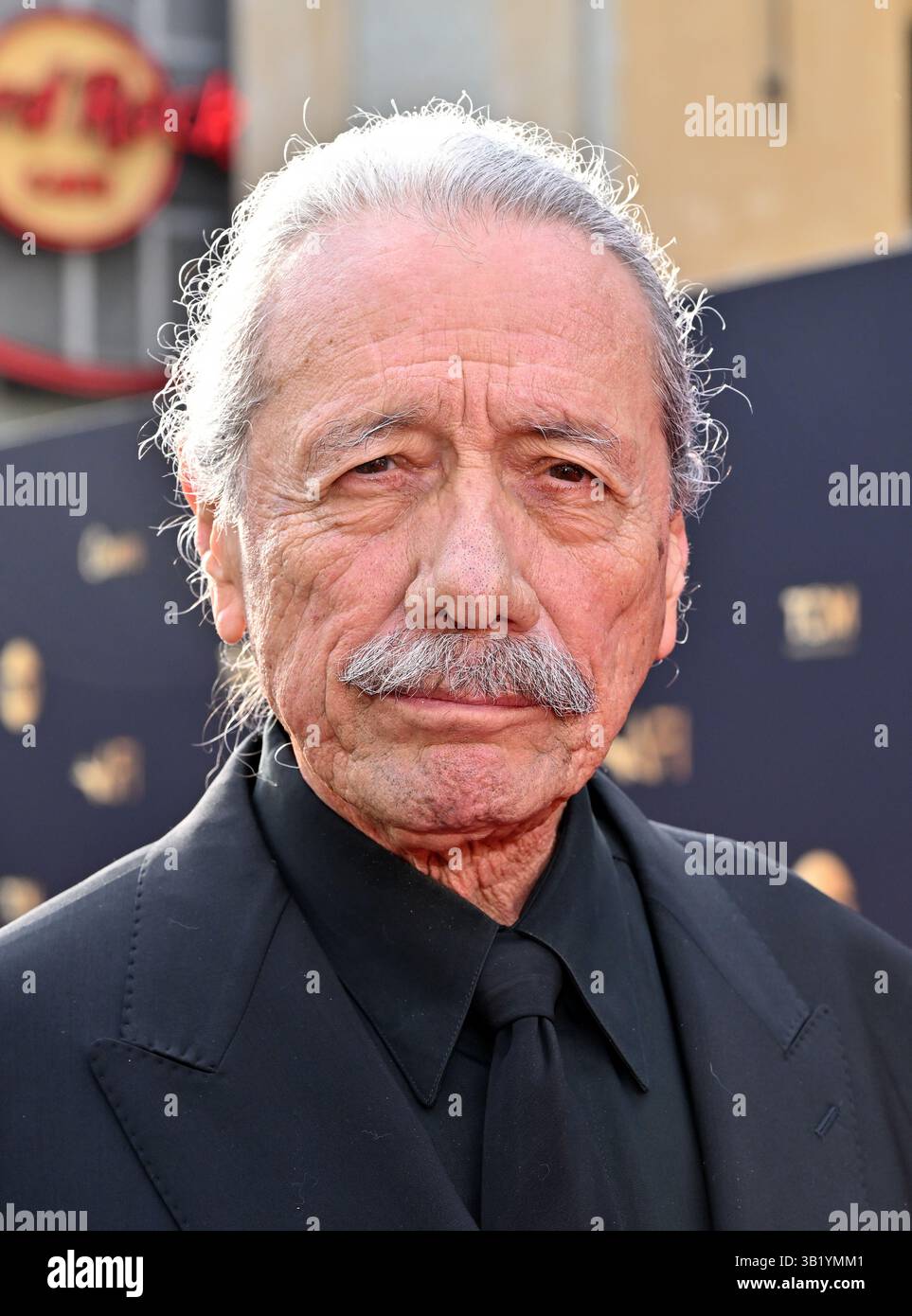Hollywood, USA. 26th Apr, 2025. Edward James Olmos arriving at the 50th ...