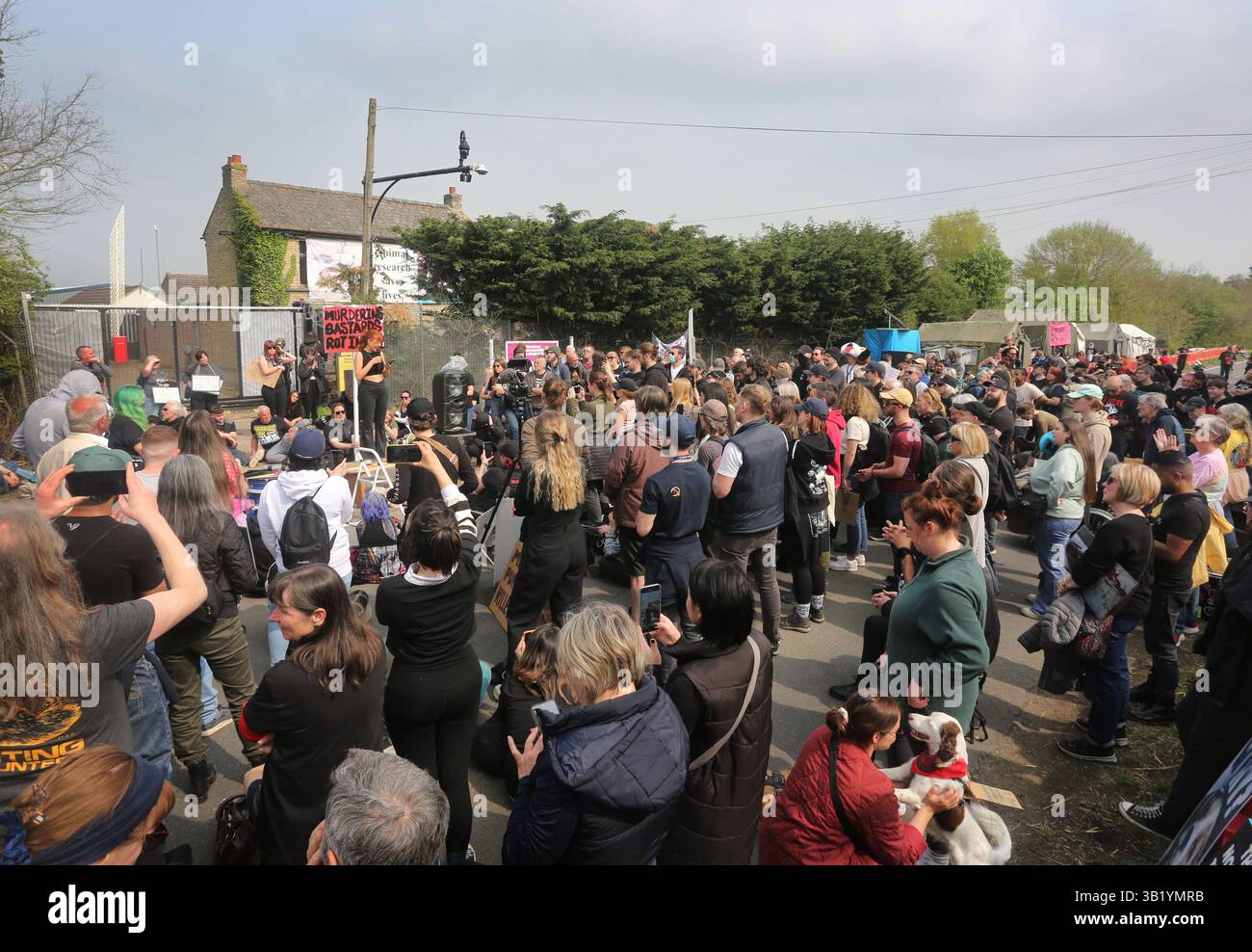 Huntingdon, UK. 26th Apr 2025. April 26, 2025, Huntingdon, England, UK ...