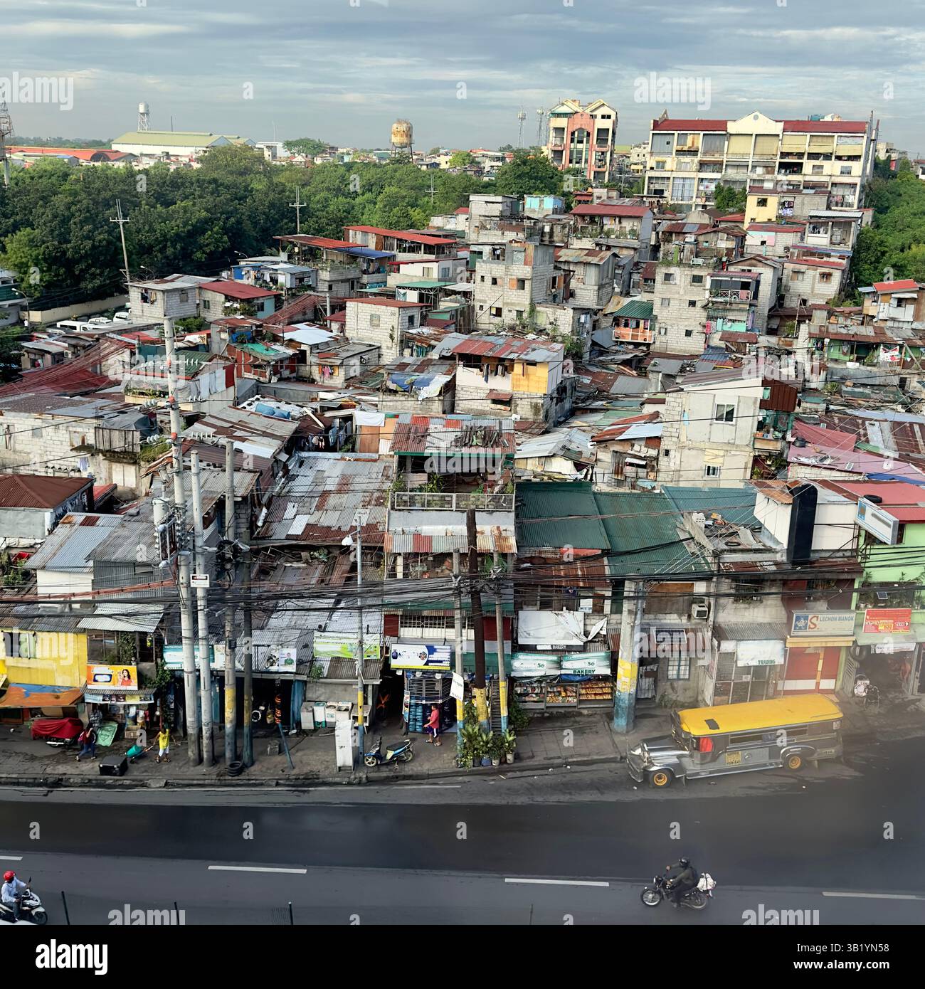 Urban landscape in the Philippines Stock Photo - Alamy