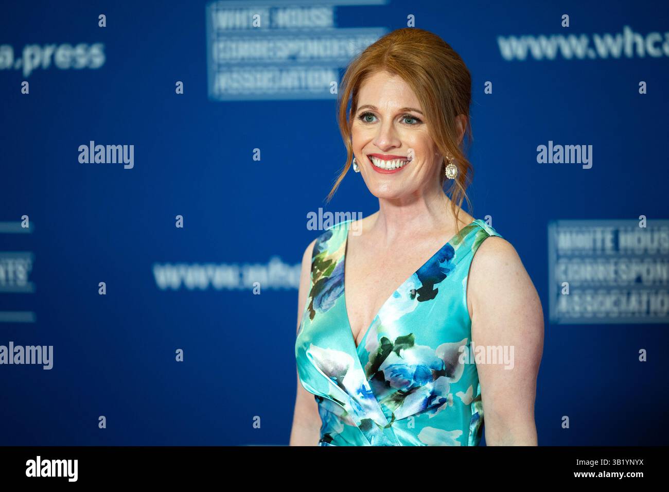Karen Travers attends the 2025 White House Correspondents' Dinner at ...