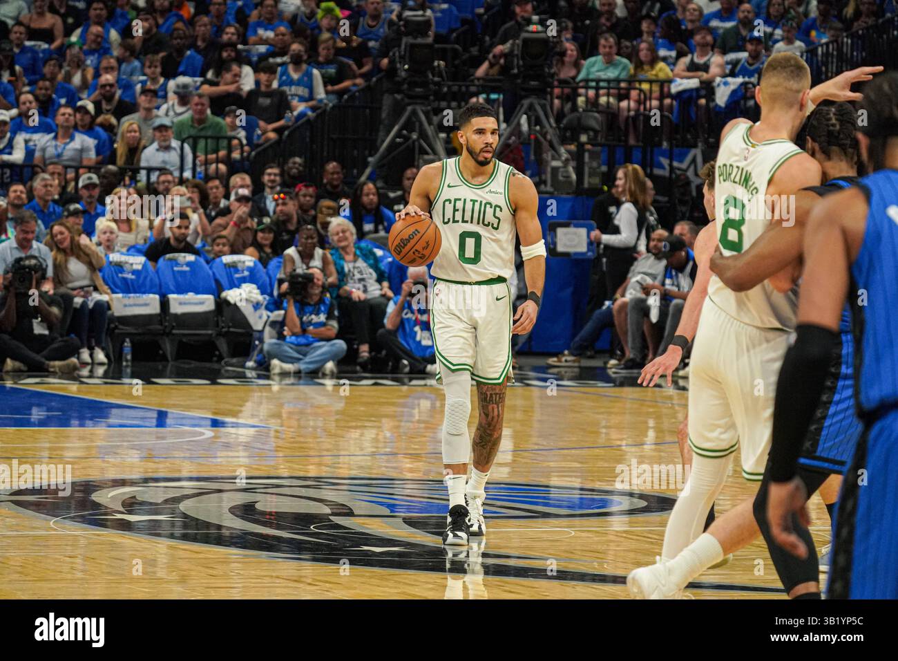 Orlando, Florida, USA, April 25, 2025, Boston Celtics forward Jayson ...