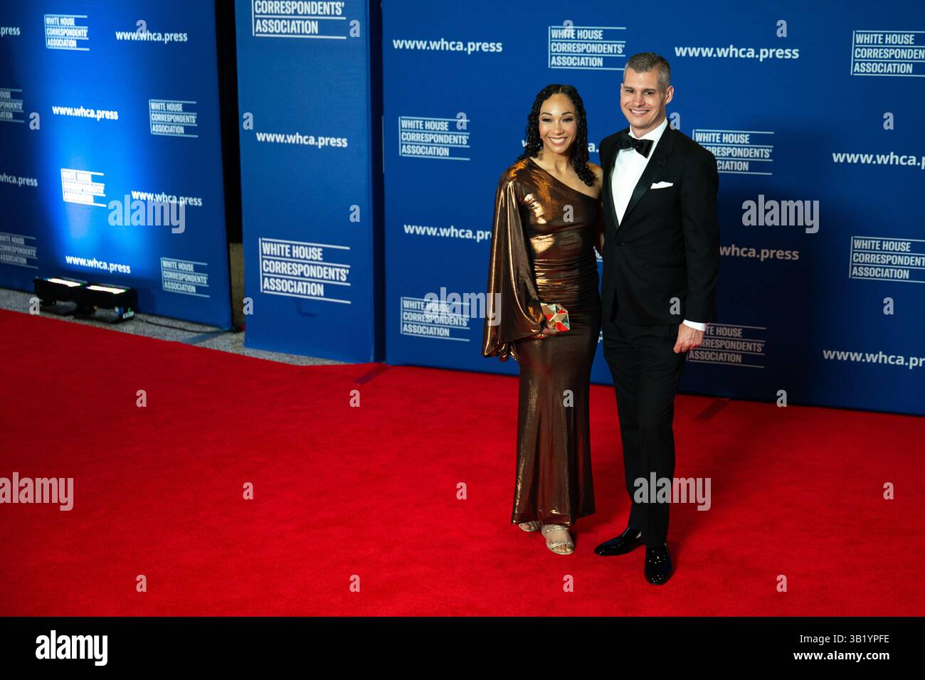 Francesca Chambers attends the 2025 White House Correspondents’ Dinner ...